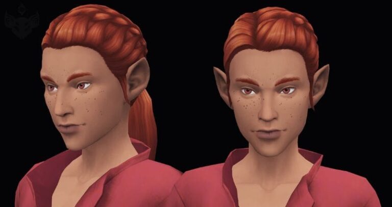 23+ Sims 4 Presets: Ears, Chin & Face Presets