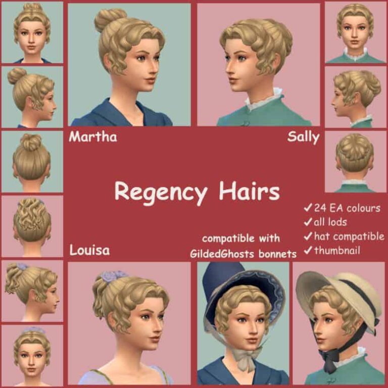 27+ Sims 4 Bridgerton CC & Builds, Poses, Regency Mod