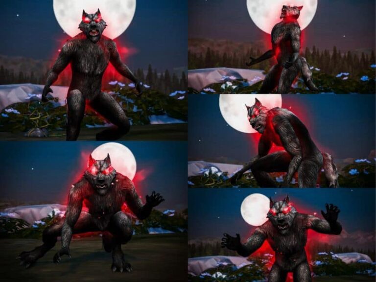 31+ Sims 4 Werewolf Mods: Walk, Behaviors & Poses