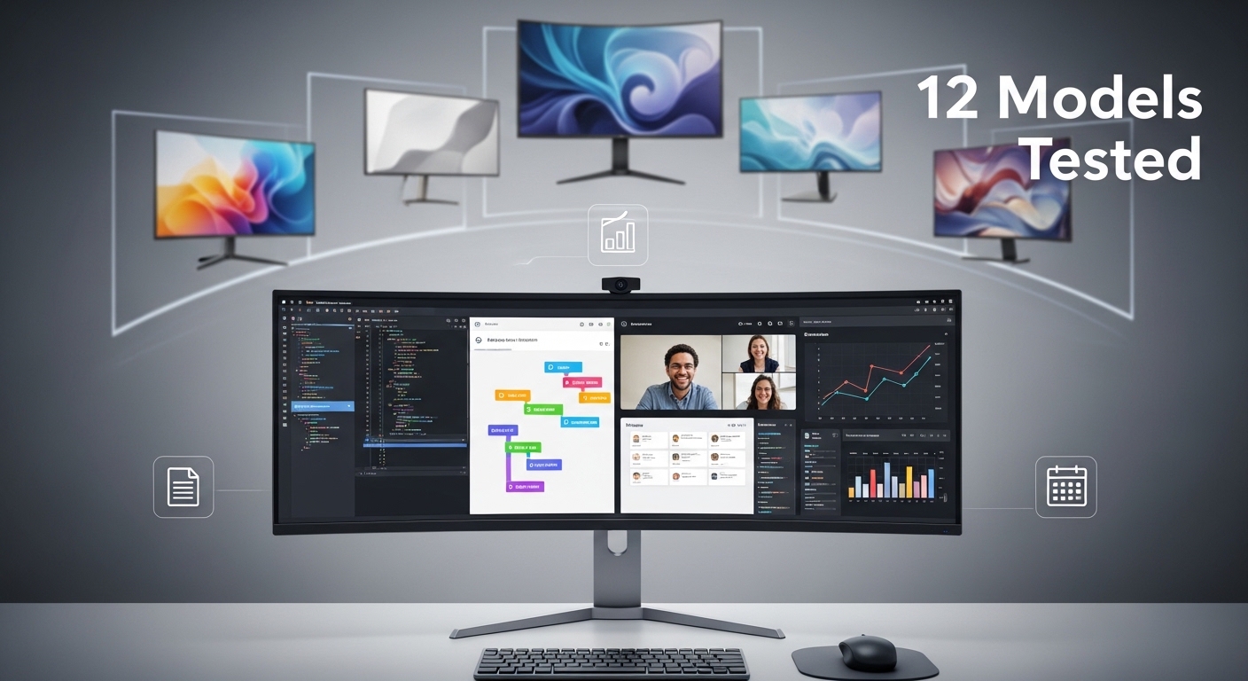 Best Split Screen Monitors For Work: 12 Models Tested